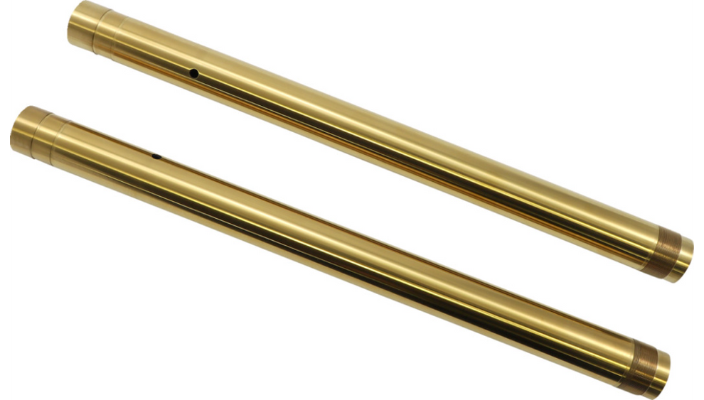 CUSTOM CYCLE ENGINEERING Gold Fork Tubes - 43mm 鍍金前叉內管 – 路易兄弟哈雷零件供應
